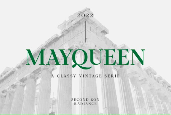 Mayqueen Font - Fontspace.io