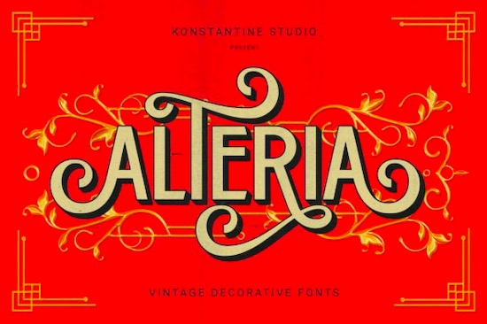 Alteria Font - Fontspace.io