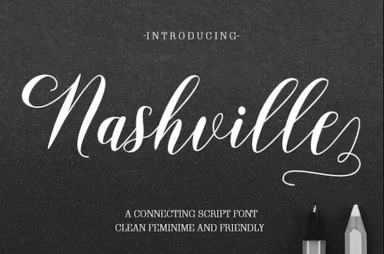 Nashville Font - Fontspace.io