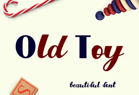 Old Toy Font - Fontspace.io