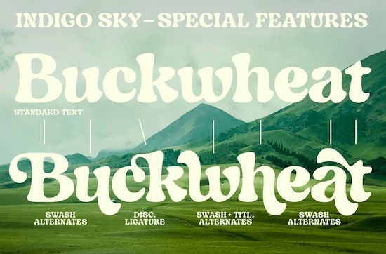 Indigo Sky Font - Fontspace.io