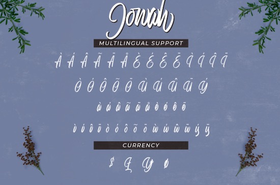 Jonah Script Font - Fontspace.io
