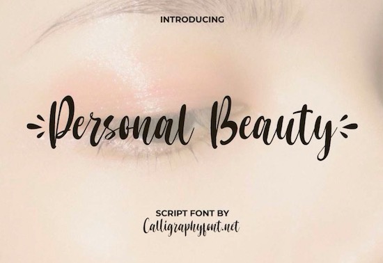 Personal Beauty Font - Fontspace.io