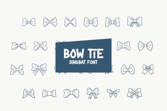 Cute Bow Font - Fontspace.io