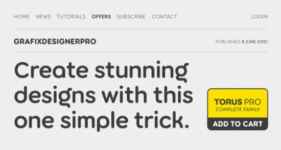 Torus Pro Font - Fontspace.io