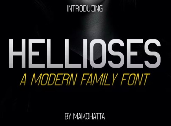Hellioses Font - Fontspace.io