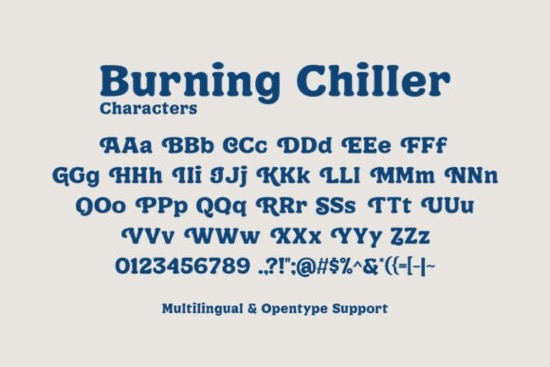 Burning Chiller Font - Fontspace.io