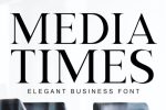 Media Times Font - Fontspace.io