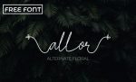 Allor Font - Fontspace.io