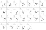 Abc Cursive Font - Fontspace.io