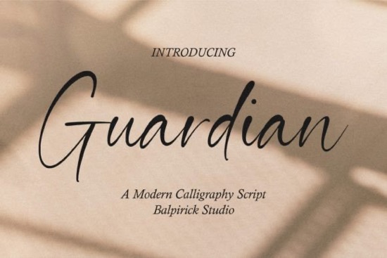 Guardian Font - Fontspace.io