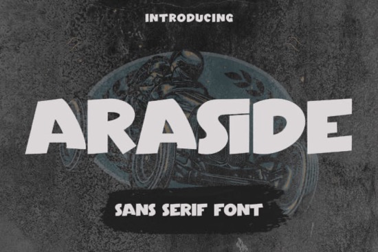 Araside Font - Fontspace.io