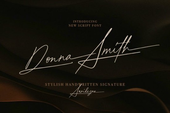 Donna Smith Font - Fontspace.io