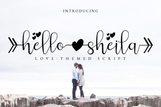 Hello Sheila Font - Fontspace.io