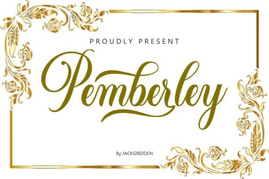 Pemberley Font - Fontspace.io