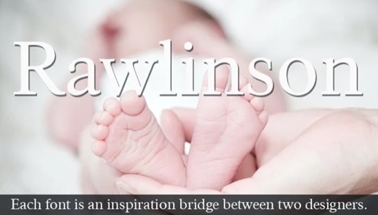 Rawlinson Bold Font - Fontspace.io