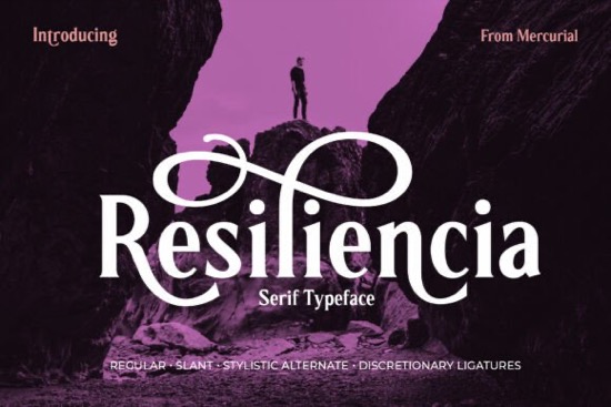 Resiliencia Font - Fontspace.io