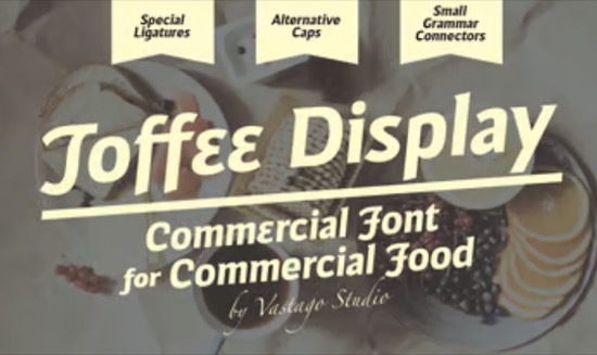 Toffee Display Font - Fontspace.io