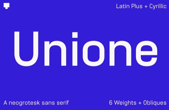 Unione Font - Fontspace.io