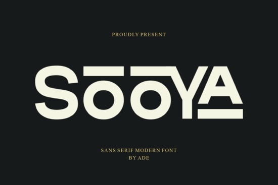 Sooya Font - Fontspace.io