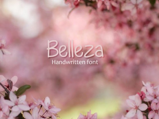 Belleza Font - Fontspace.io