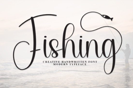 Fishing Handwritten Font - Fontspace.io
