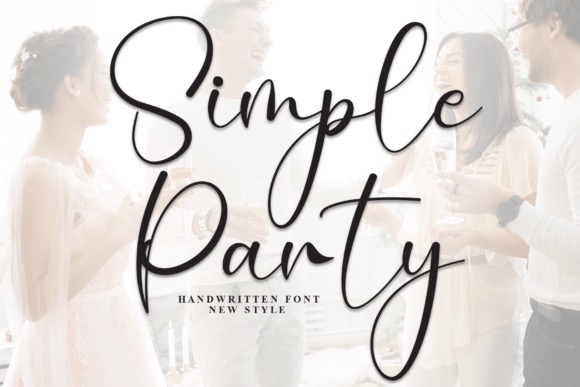 Simple Party Font - Fontspace.io