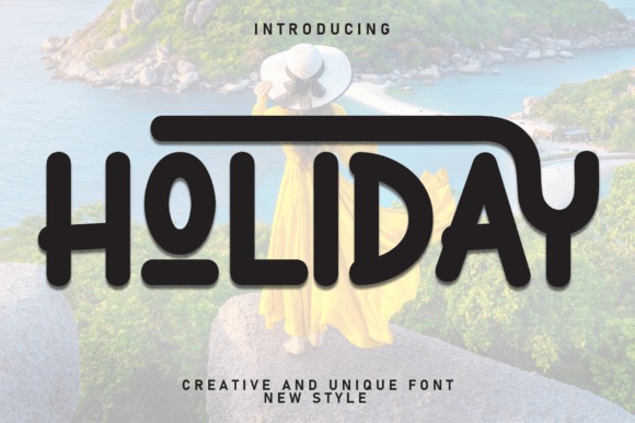 Holiday Display Font - Fontspace.io
