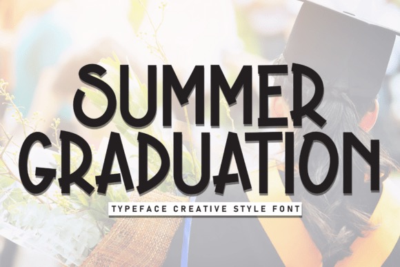 Summer Graduation Font - Fontspace.io